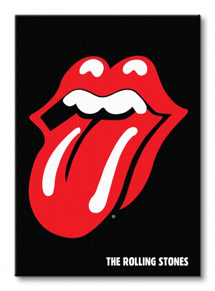 Rolling Stones (Lips) - Obraz na płótnie - Galeria Plakatu