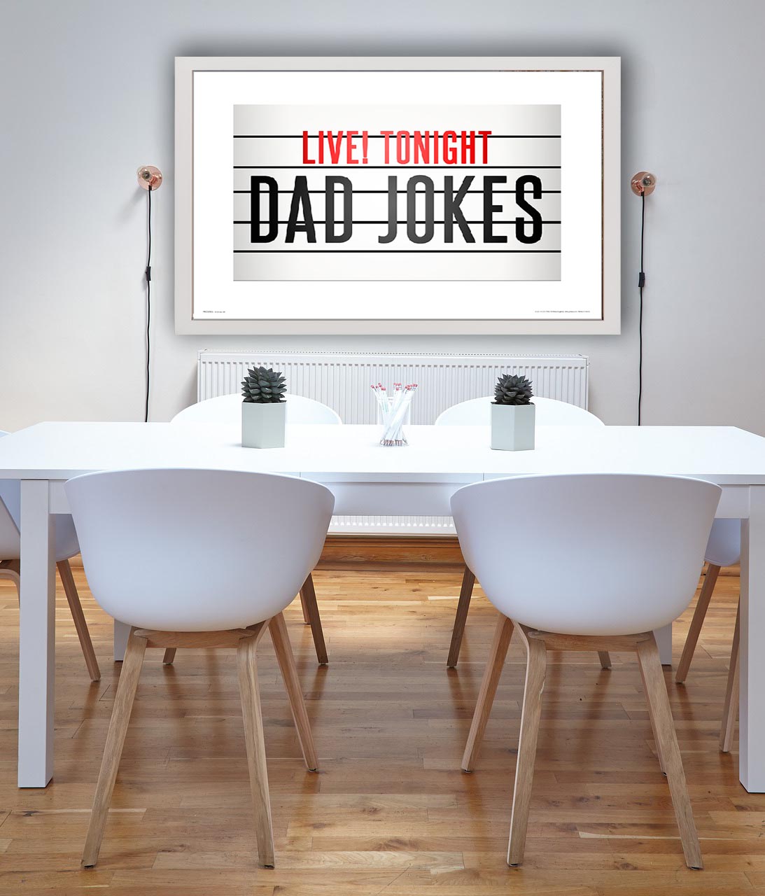 Dad Jokes - plakat premium - Galeria Plakatu