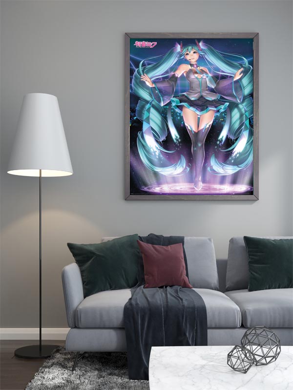 Hatsune Miku Projection - plakat - Galeria Plakatu