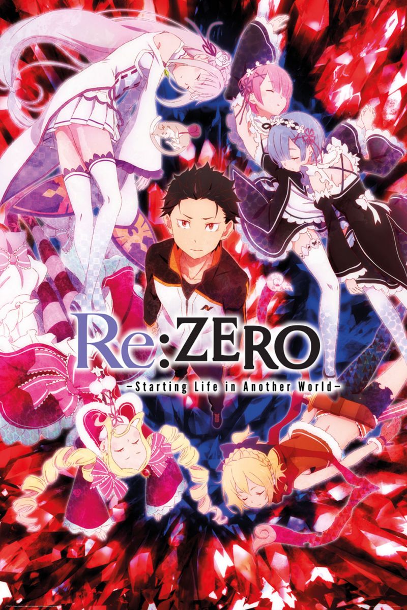 Re: Zero Key Art - plakat - Galeria Plakatu