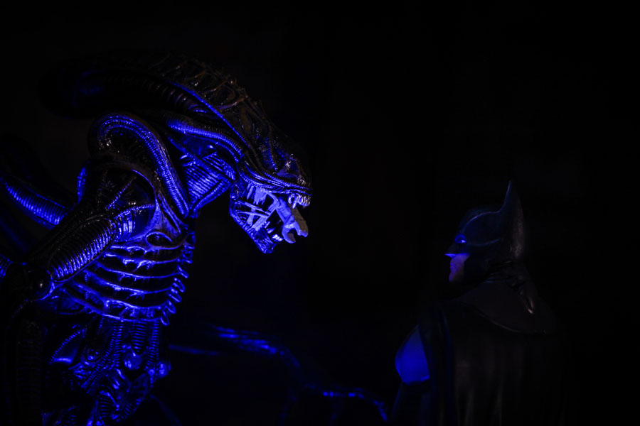 Batman vs Alien - plakat - Galeria Plakatu