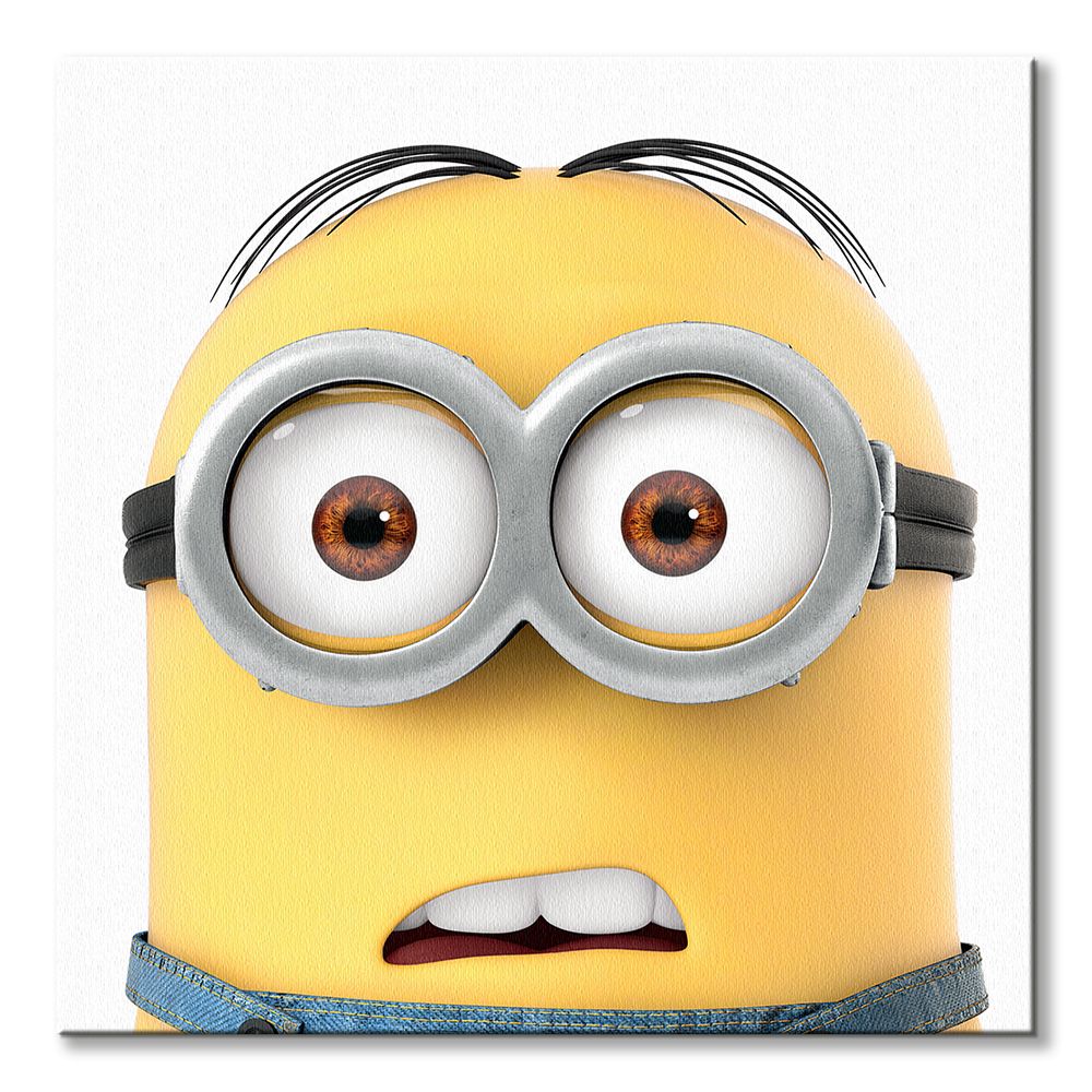 Minionki (Dave Close Up) - Obraz na płótnie - Galeria Plakatu