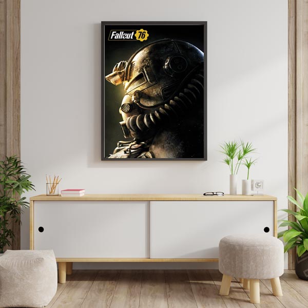 Fallout 76 T51b - plakat - Galeria Plakatu