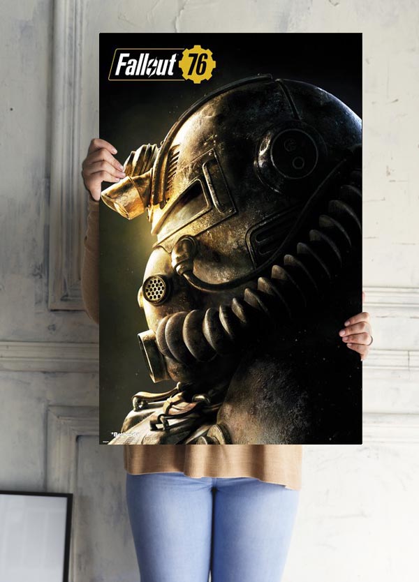 Fallout 76 T51b - plakat - Galeria Plakatu