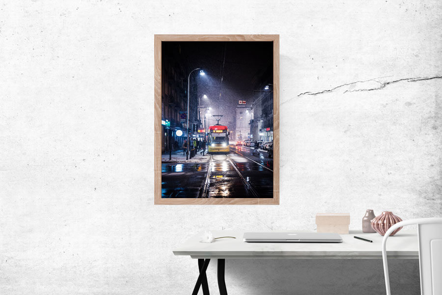 Zima - plakat premium - Galeria Plakatu