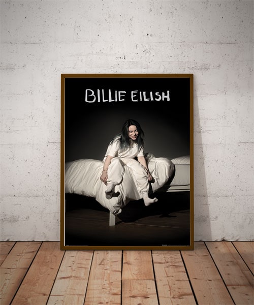 Billie Eilish When We All Fall Asleep Where Do We Go - plakat - Galeria Plakatu
