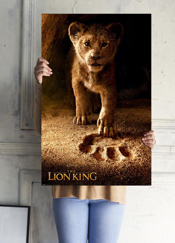 Król Lew Simba - plakat - Galeria Plakatu