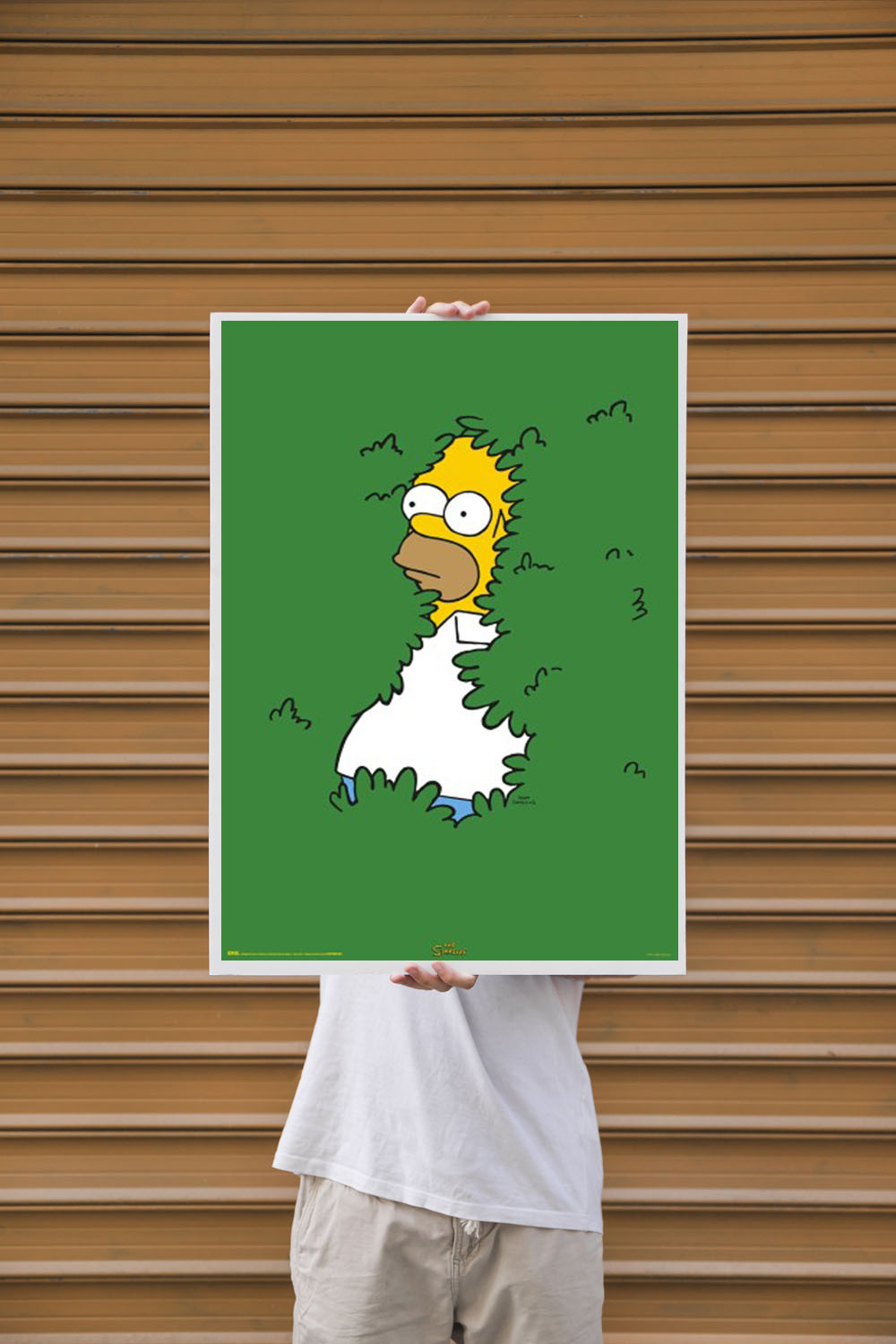 The Simpsons Homer Bush - plakat - Galeria Plakatu