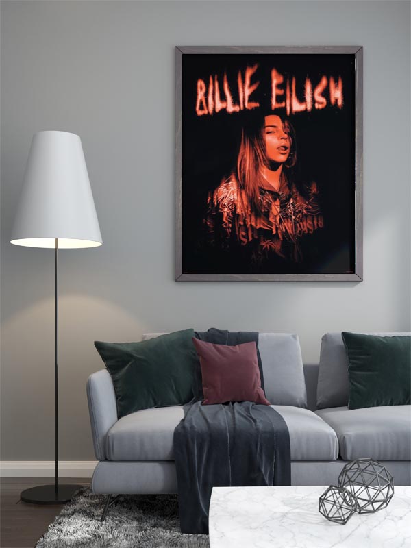 Billie Eilish Sparks - plakat - Galeria Plakatu