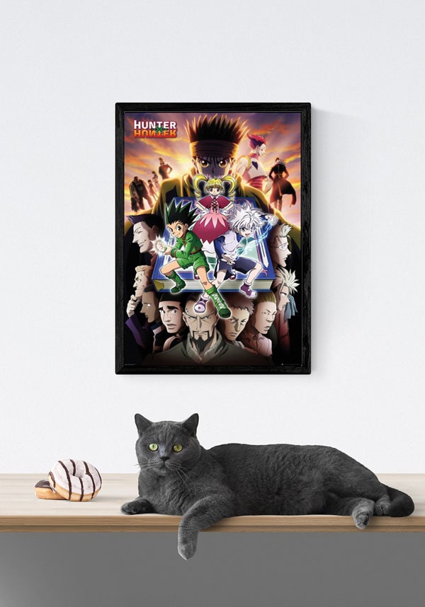 Hunter X Hunter Book Key Art - plakat - Galeria Plakatu