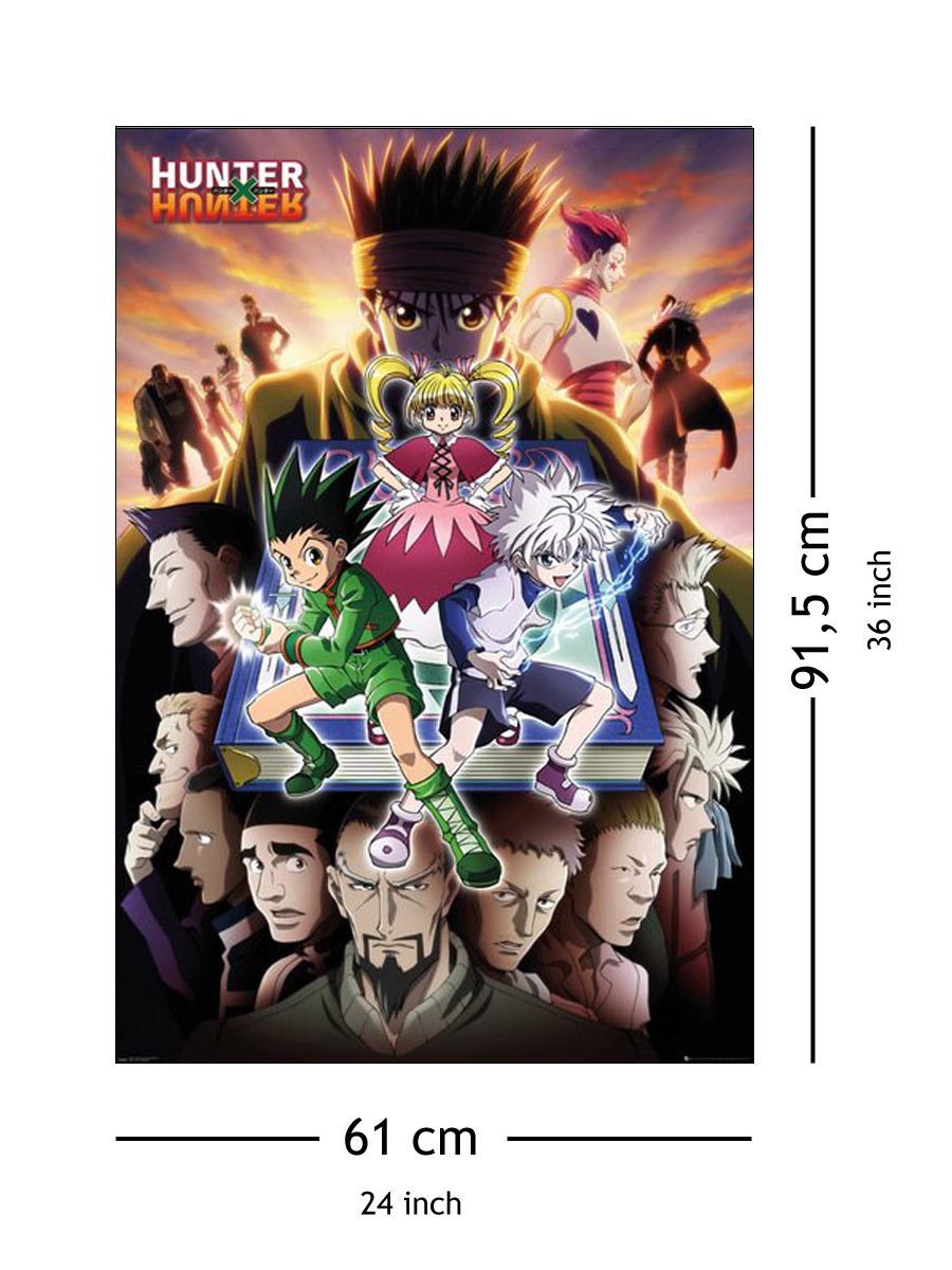 Hunter X Hunter Book Key Art - plakat - Galeria Plakatu