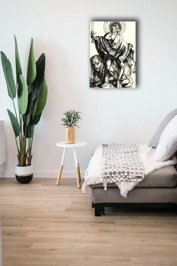 Justice, Albrecht Durer - obraz na płótnie - Galeria Plakatu