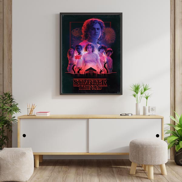 Stranger Things Horror - plakat - Galeria Plakatu