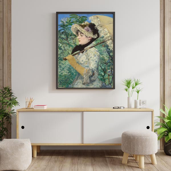 Jeanne Spring, Edouard Manet - plakat - Galeria Plakatu