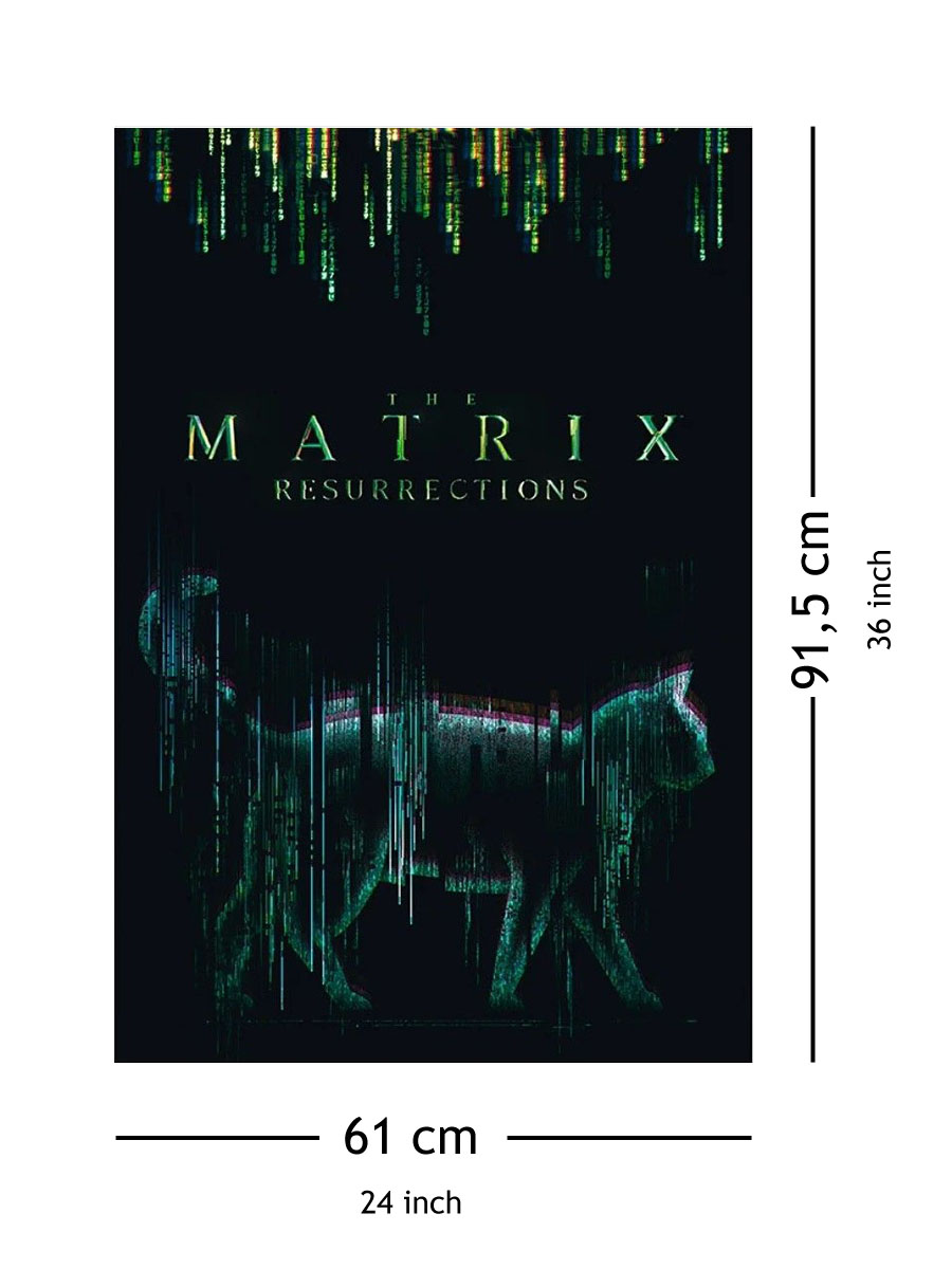 Matrix Resurrections Kot - plakat - Galeria Plakatu