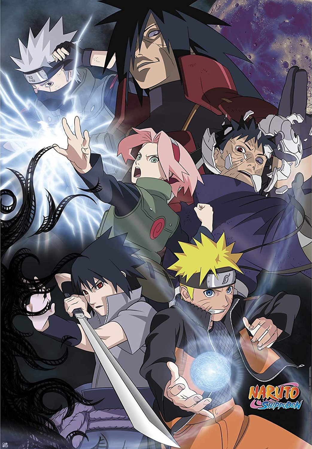 Naruto Shippuden Group Ninja War - plakat - Galeria Plakatu