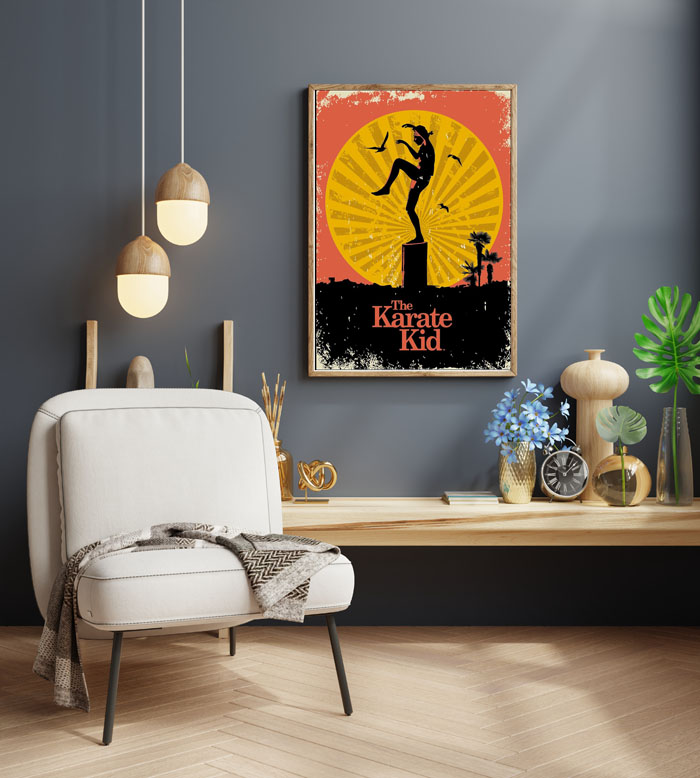 Karate Kid Sunset - plakat - Galeria Plakatu