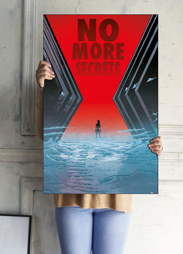 Marvel Czarna Wdowa No More Secrets - plakat - Galeria Plakatu