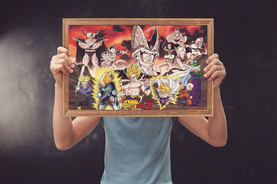 Dragon Ball Z Arc Cell - plakat - Galeria Plakatu