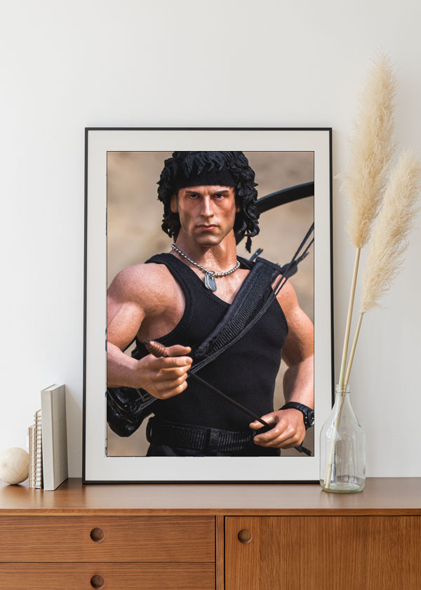 John Rambo, Rambo 3 - plakat - Galeria Plakatu