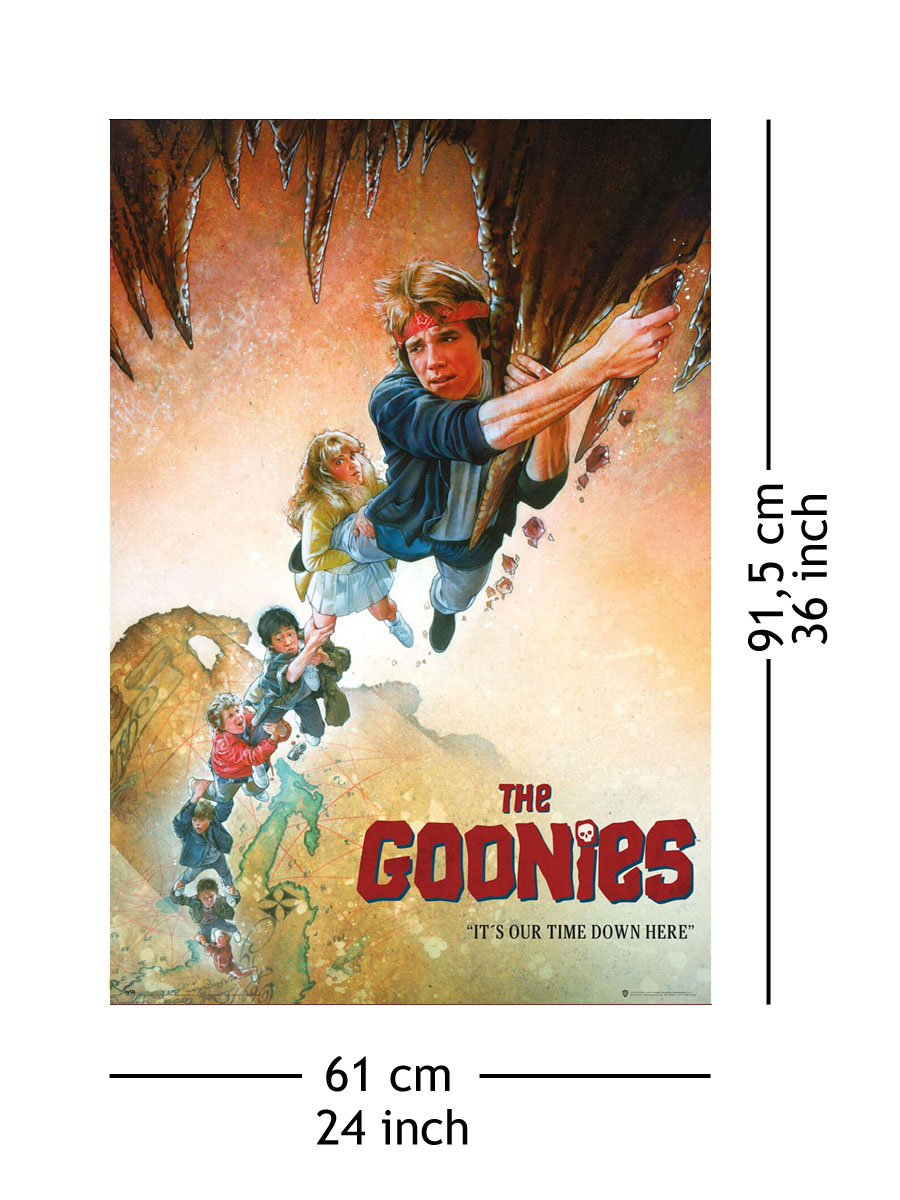 The Goonies It´s Our Time Down Here - plakat - Galeria Plakatu