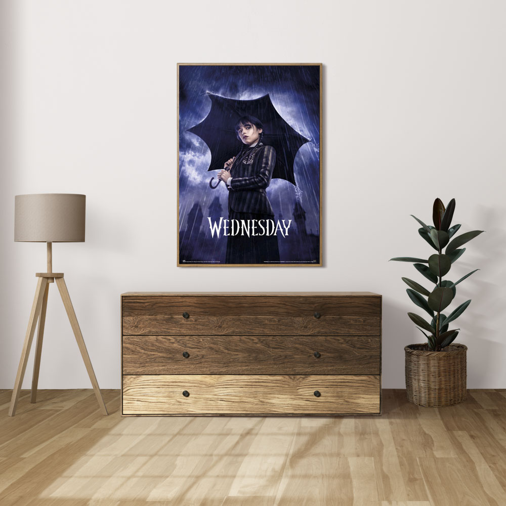Wednesday Umbrella - plakat - Galeria Plakatu