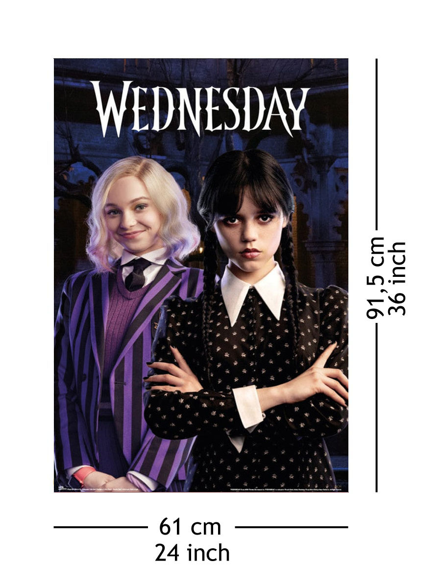 Wednesday and Enid - plakat - Galeria Plakatu