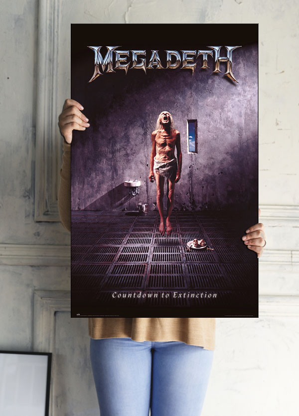 Megadeth Countdown To Extinction - plakat - Galeria Plakatu