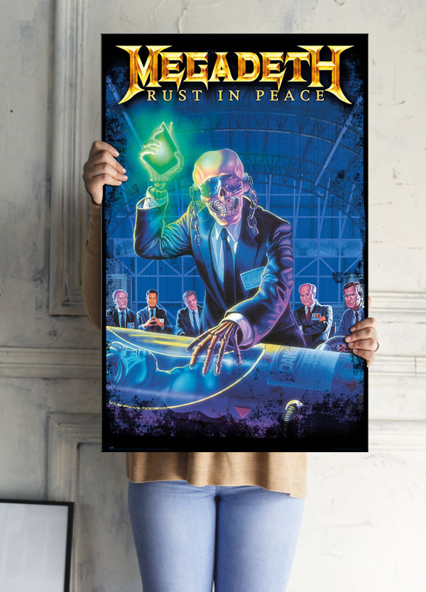 Megadeth Rust in Peace - plakat - Galeria Plakatu