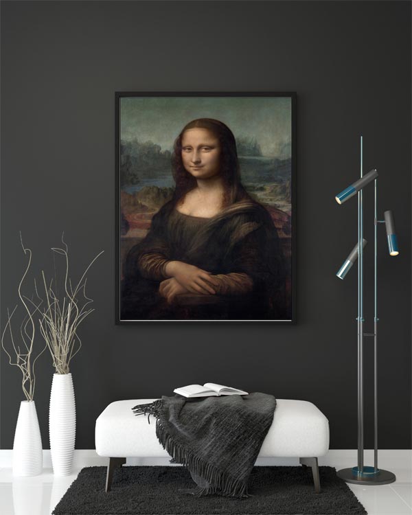 Portrait of Mona Lisa del Giocondo (1503–1506), Leonardo Da Vinci ...