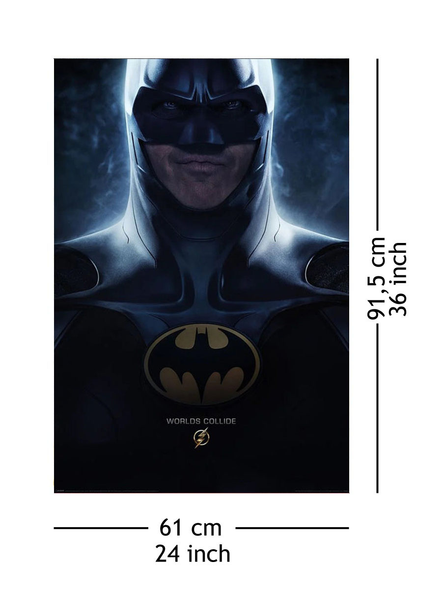 The Flash Batman World - plakat - Galeria Plakatu
